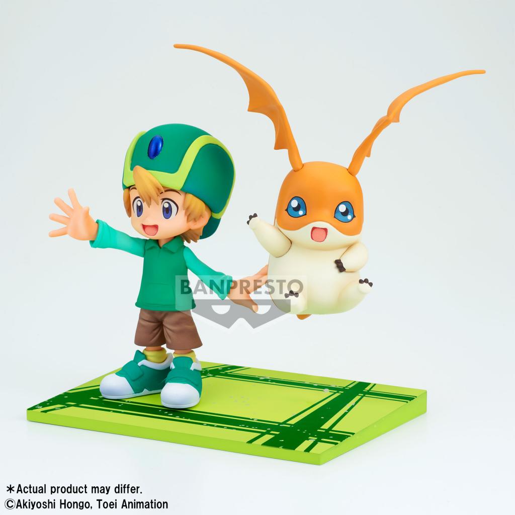 DIGIMON - Takeru & Patamon - Figure DXF-Adventure Archives 11cm ...