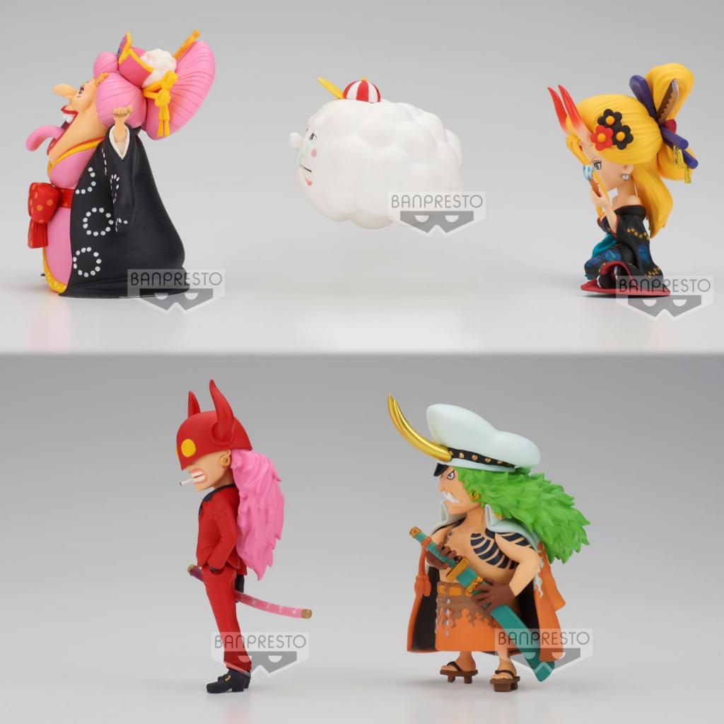 ONE PIECE - Display 12 Figures WCF Wanokuni Onigashima - 7cm ...