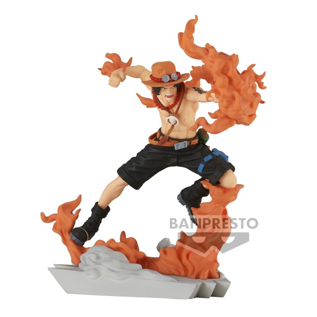 ONE PIECE - Portgas.D.ACE - Figurine Senkozekkei 9cm 1/2 : ShopForGeek.com: Figurine Banpresto ...