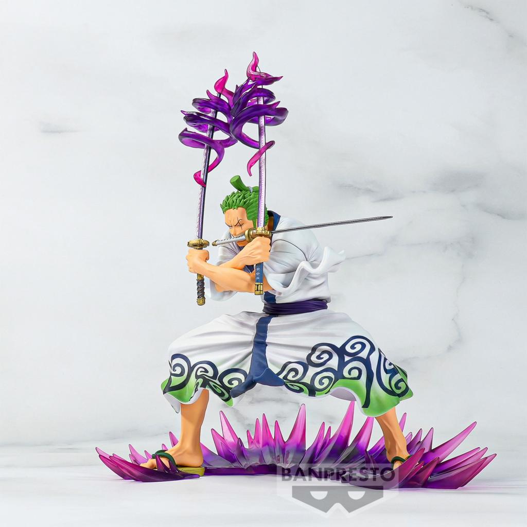 ONE PIECE - Roronoa Zoro - Figure DXF 13cm : ShopForGeek.com: Figurines ...