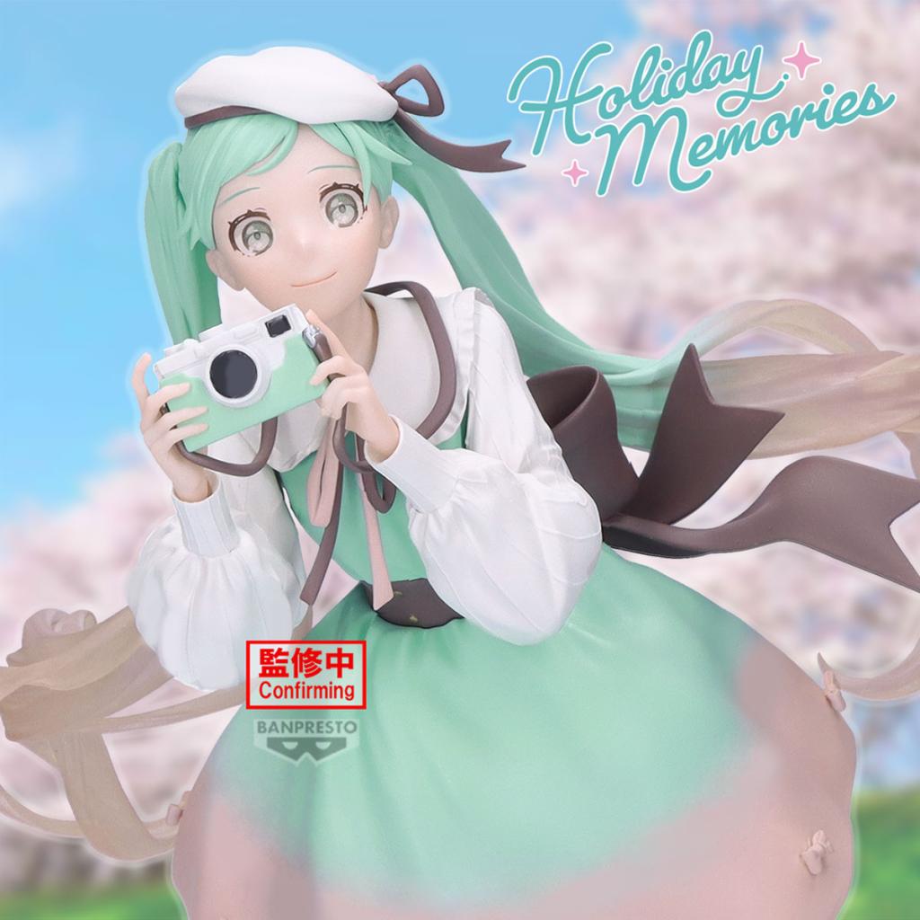 HATSUNE MIKU - Camera - Figure Holiday Memories 20cm : ShopForGeek.com: Figurita Banpresto ...