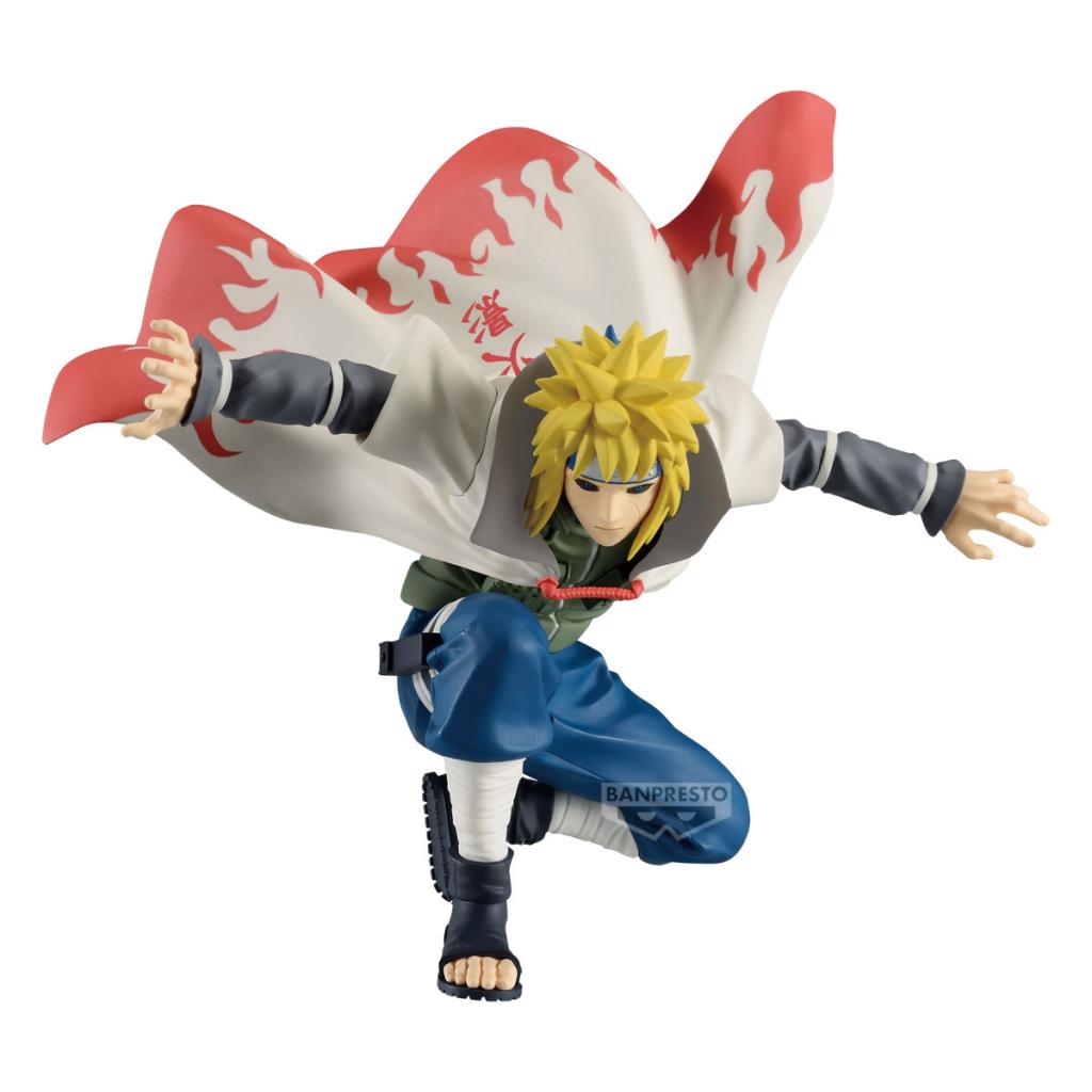 NARUTO SHIPPUDEN - Namikaze Minato - Panel Spectacle Figure 15cm ...