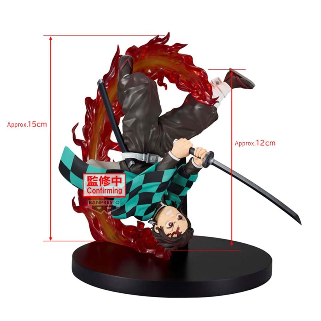 DEMON SLAYER - Tanjiro Kamado - Figure Vibration Stars Plus 12cm ...