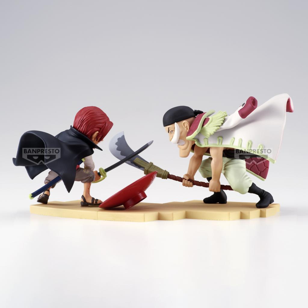 ONE PIECE - Edward Newgate VS Shanks - Figure WCF Log Stories 13cm ...