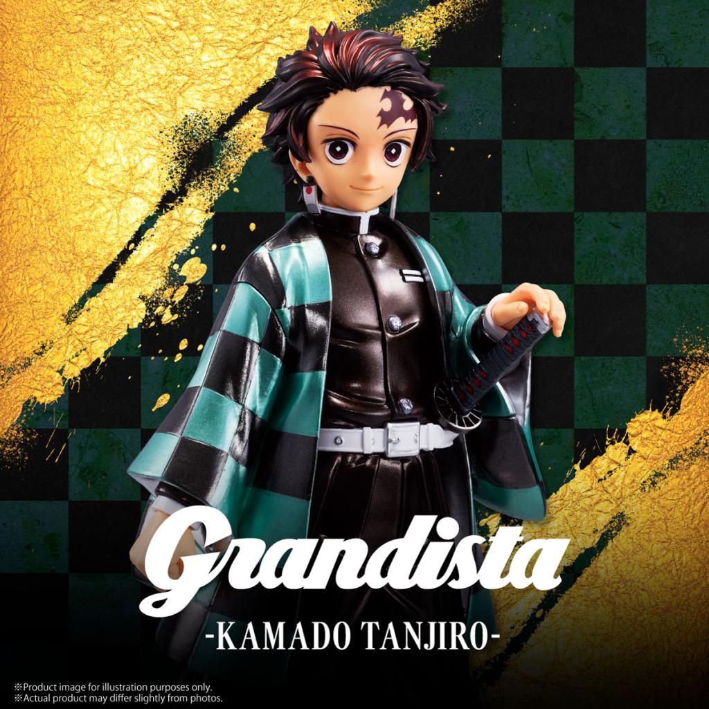 DEMON SLAYER - Tanjiro Kamado - Figure Grandista 24cm : ShopForGeek.com ...