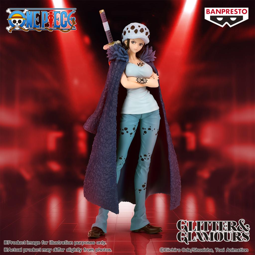 ONE PIECE - Trafalgar Law - Figure Glitter & Glamours 23cm ...
