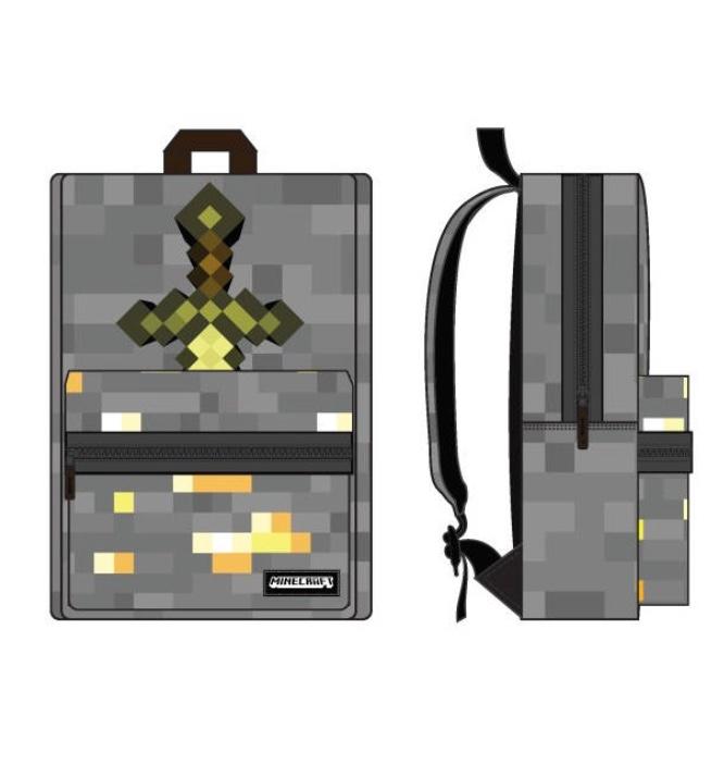 MINECRAFT - Box Backpack with Sword : ShopForGeek.com: Sac Minecraft
