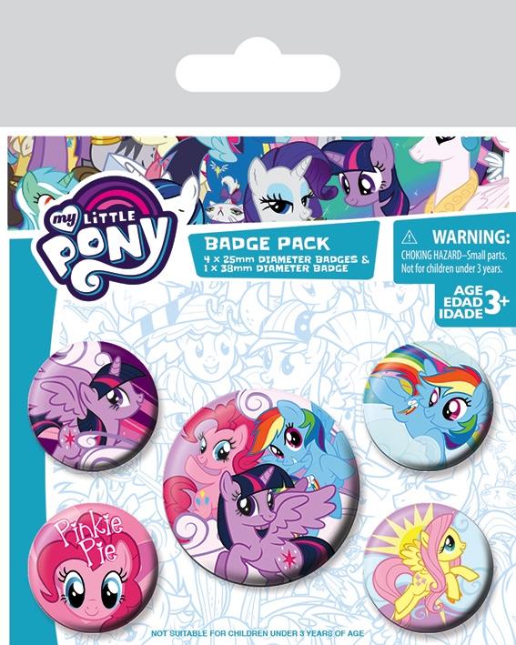 MY LITTLE PONY - Pack 5 Badges : ShopForGeek.com: Badges Pyramid My ...