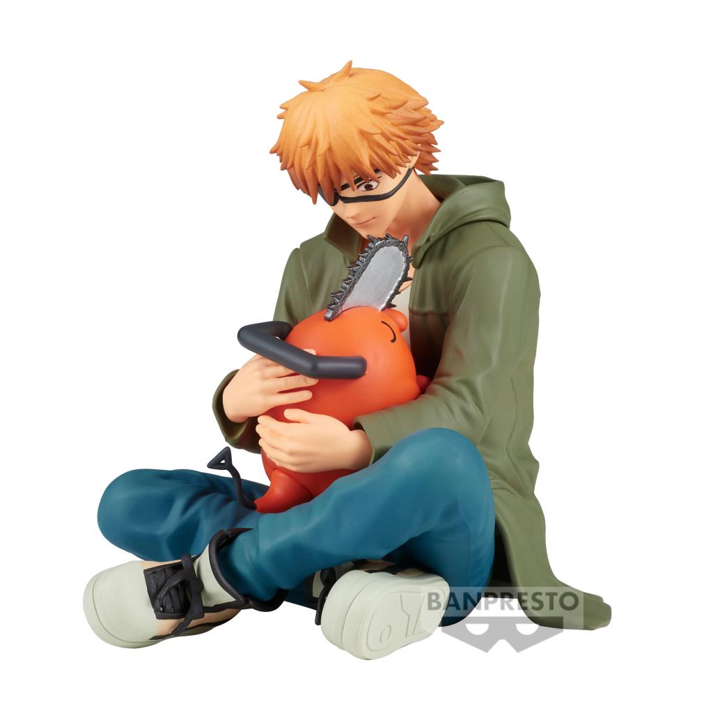 CHAINSAW MAN - Denji & Pochita - Figure Relax Time 9cm : ShopForGeek ...