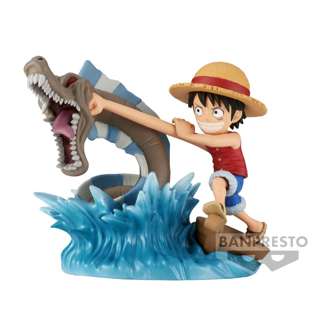 ONE PIECE - Monkey.D.Luffy - Figure WCF-Log Stories 7cm : ShopForGeek ...