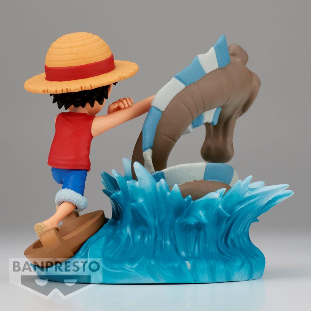 ONE PIECE - Monkey.D.Luffy - Figure WCF-Log Stories 7cm : ShopForGeek ...