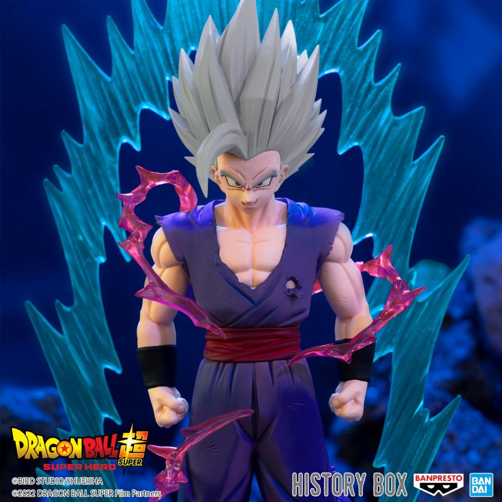 DRAGON BALL SUPER : SUPER HERO - Son Gohan - Figure History Box 12cm ...