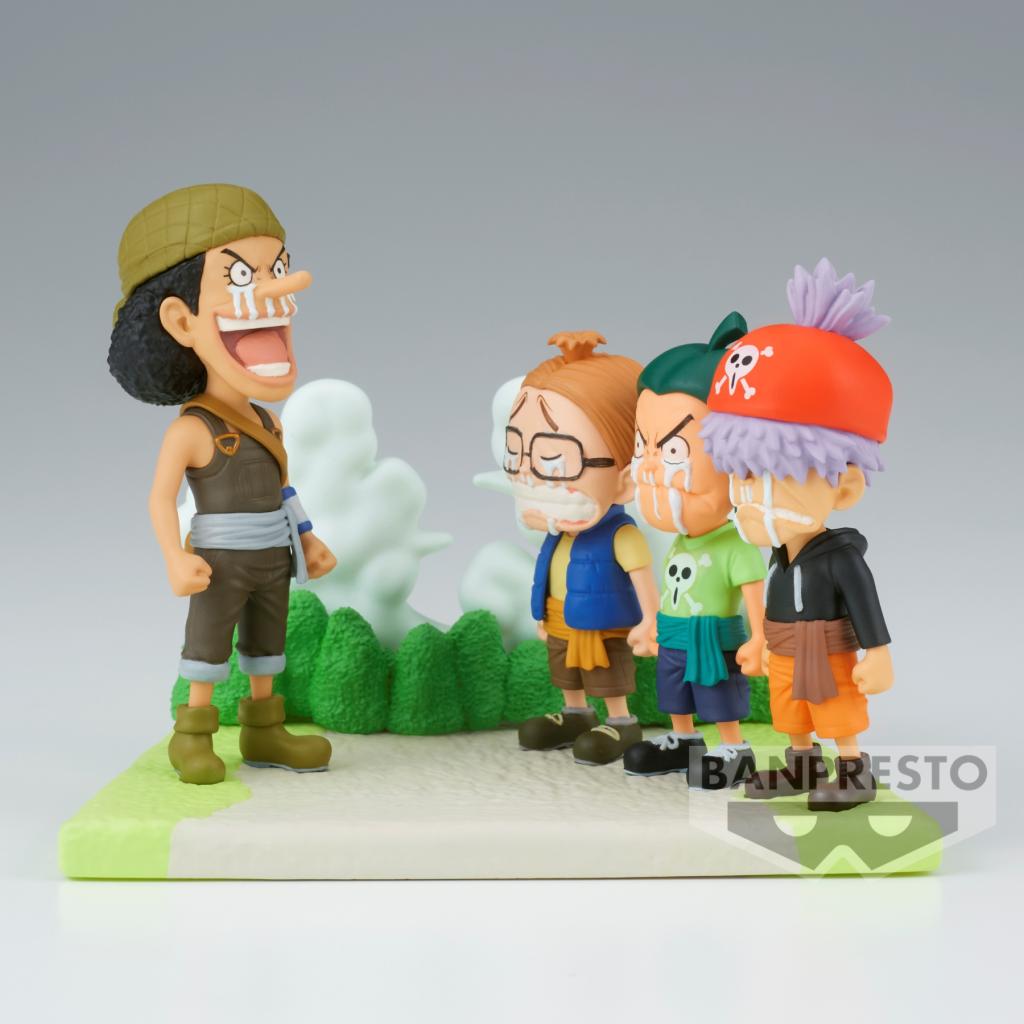 ONE PIECE - Usopp Pirates - Figurine WCF-Log Stories 7cm : ShopForGeek ...