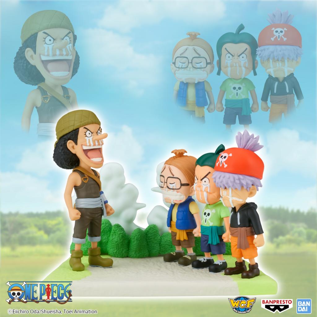 ONE PIECE - Usopp Pirates - Figure WCF-Log Stories 7cm : ShopForGeek ...