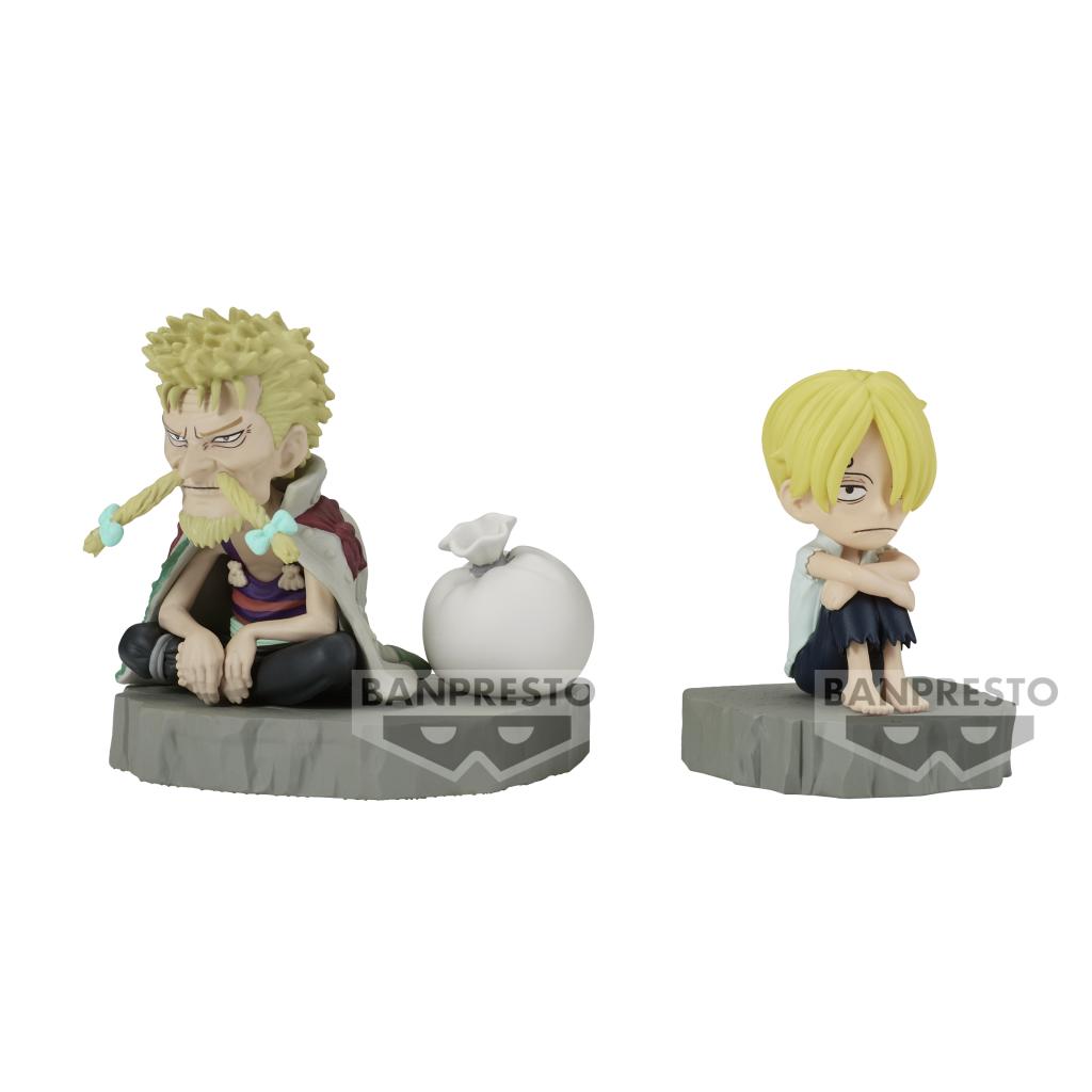 ONE PIECE - Sanji & Zeff - Figure WCF-Log Stories 6cm : ShopForGeek.com ...
