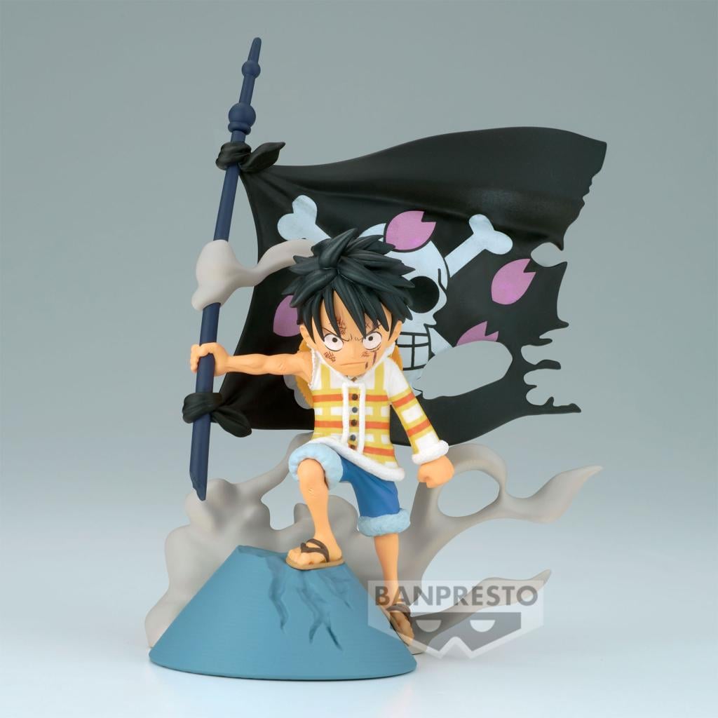 ONE PIECE - Monkey D. Luffy - Figure WCF-Log Stories 8cm : ShopForGeek ...