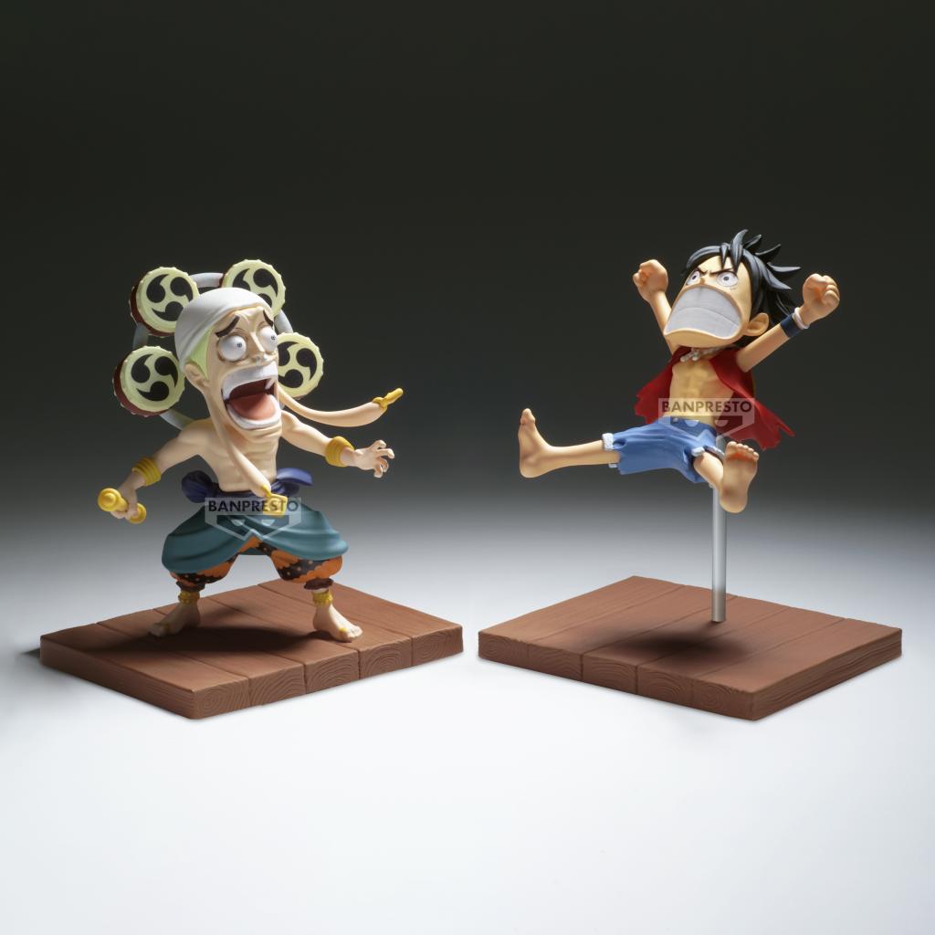 ONE PIECE - Luffy & Enel - Figure WCF-Log Stories 7cm : ShopForGeek.com ...