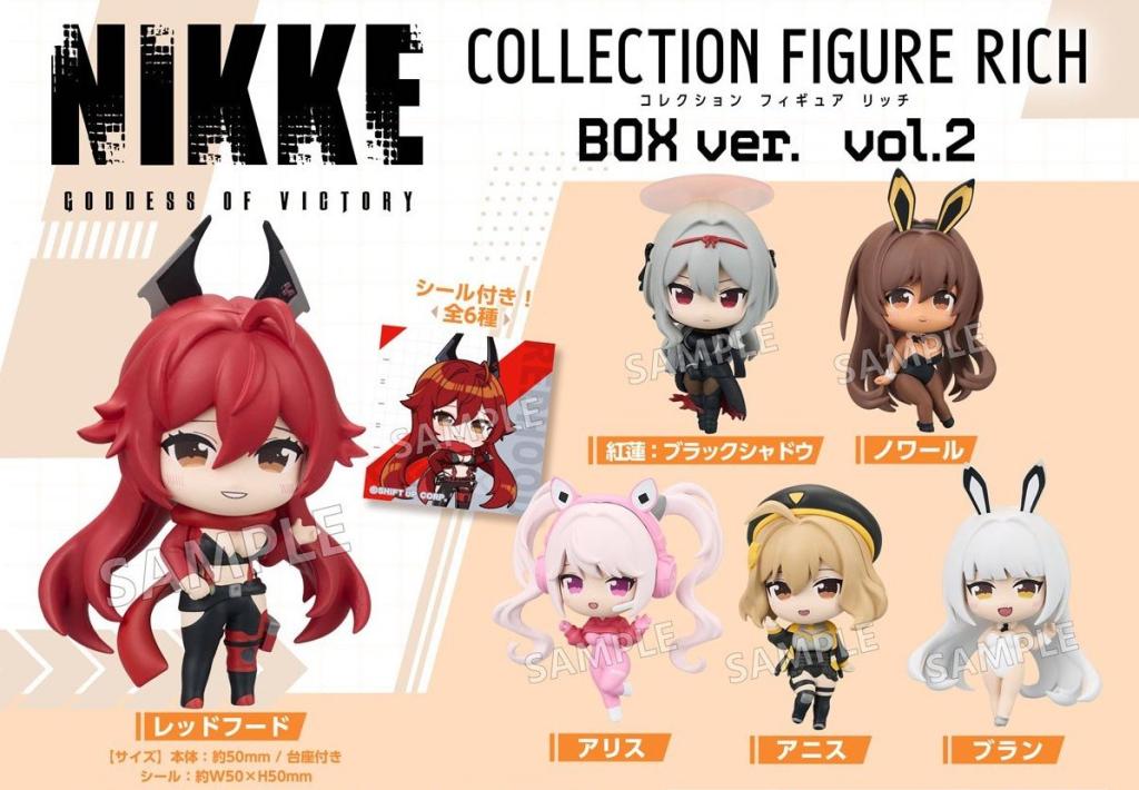 Goddess of Victory Nikke Collection Rich - Figurine Blind Box 5cm ...