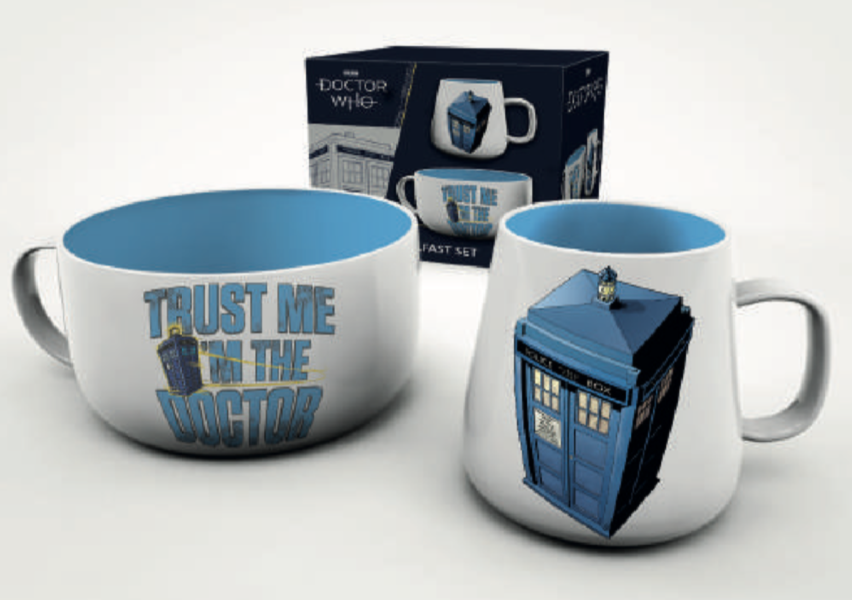 DOCTOR WHO - Breakfast Set - Tardis : ShopForGeek.com: Kitchen utensil ...