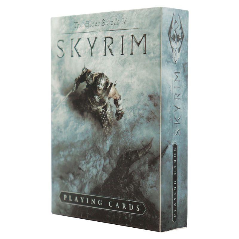 THE ELDER SCROLLS V SKYRIM - Playing Cards CDU Containing 12 Packs ...