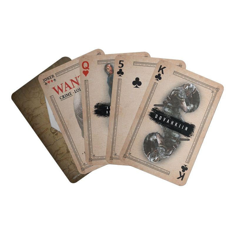 THE ELDER SCROLLS V SKYRIM - Playing Cards CDU Containing 12 Packs ...