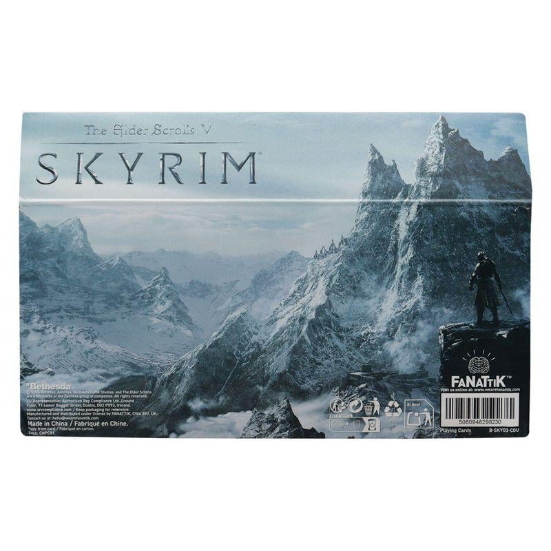 THE ELDER SCROLLS V SKYRIM - Playing Cards CDU Containing 12 Packs ...