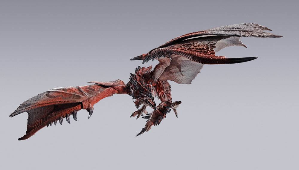 MONSTER HUNTER - Rathalos - Figurine articulée SH MonsterArts 40cm ...