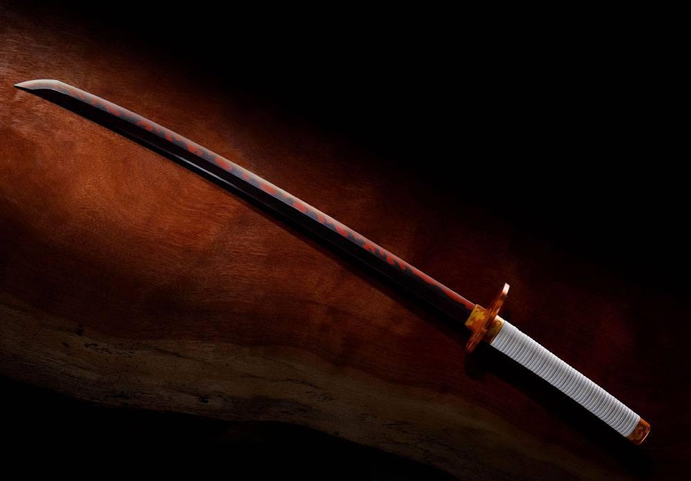 DEMON SLAYER - Nichirin Sword (Kyojuro Rengoku) - Replica Proplica 95 ...