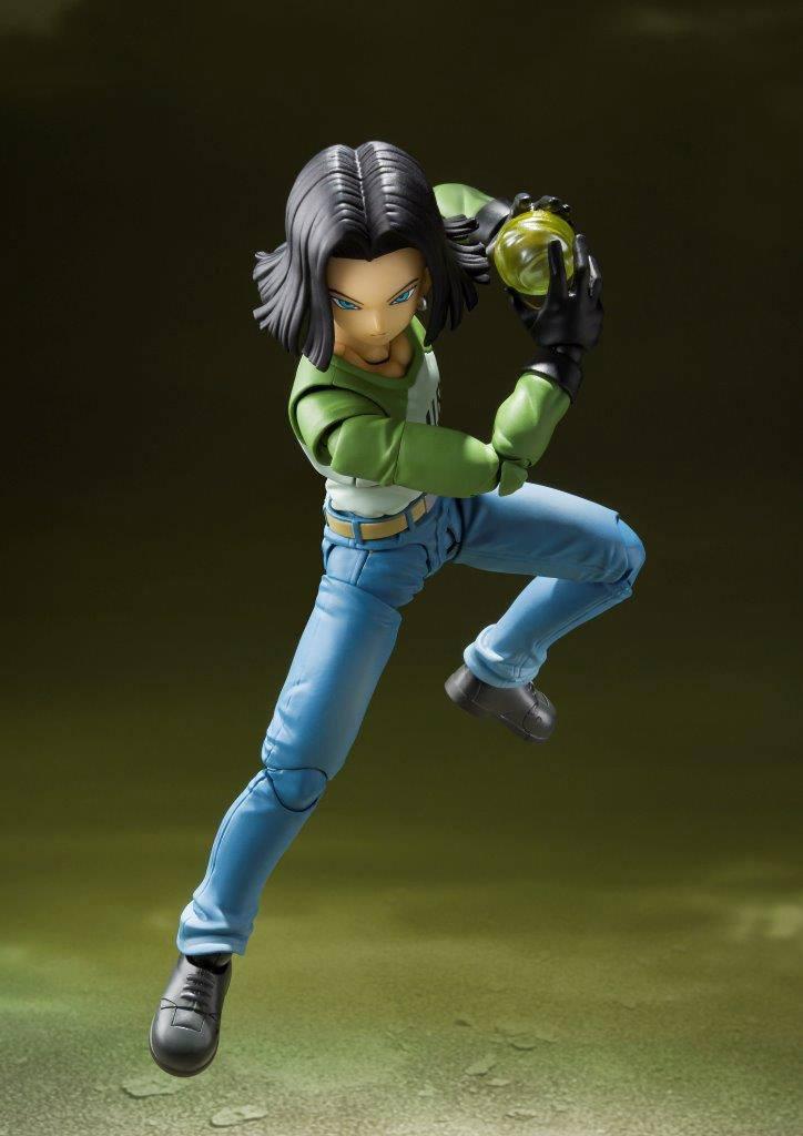 DRAGON BALL SUPER - Android 17 (U.S.S) - Statue S.H. Figuarts 15cm ...