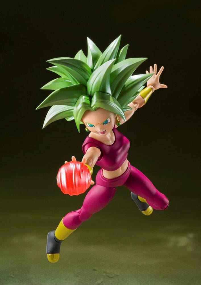 DRAGON BALL SUPER - Super Saiyan Kefla - Statuette S.H. Figuarts 13cm ...
