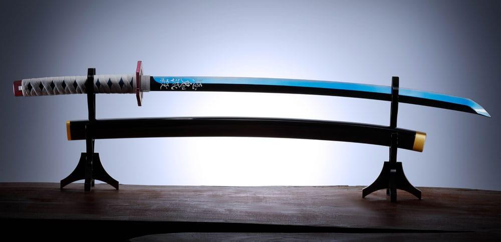 DEMON SLAYER - Nichirin Sword (Giyu Tomioka) -Replica Proplica 95cm ...