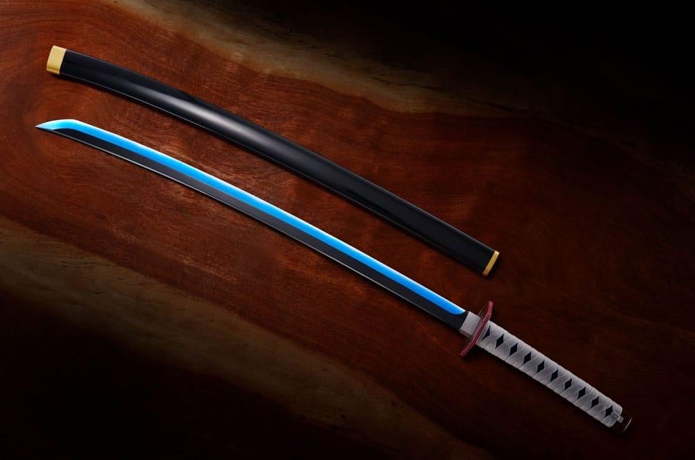 DEMON SLAYER - Nichirin Sword (Giyu Tomioka) -Replica Proplica 95cm ...