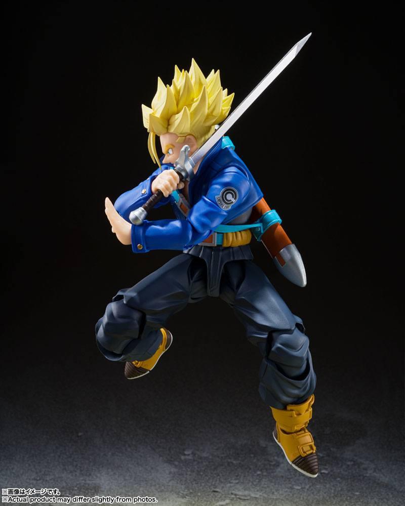 DRAGON BALL Z - Super Sayan Trunks - Figure S.H. Figuarts 15cm ...