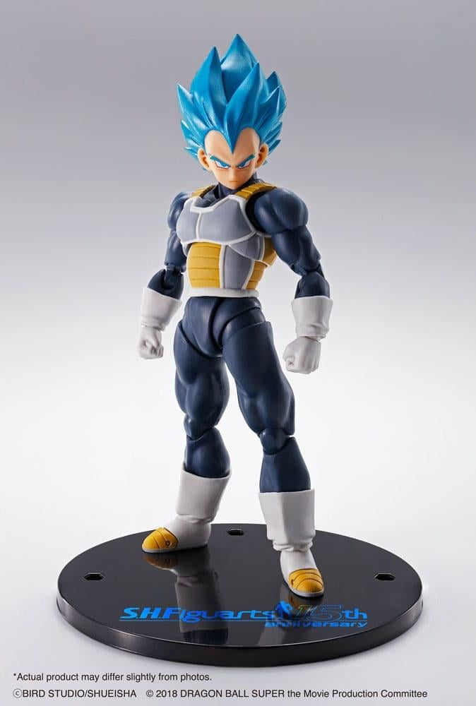 DBS - Vegeta Super Saiyan Blue (15th Ann.) - Fig. S.H. Figuarts 14cm ...