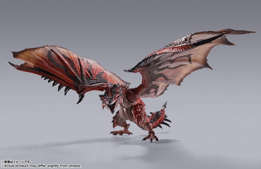 MONSTER HUNTER - Rathalos "20 Anniv." - Figure S.H. Monsterarts 40cm ...