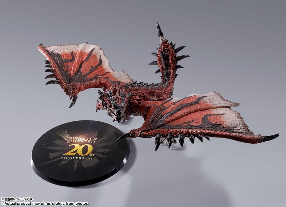 MONSTER HUNTER - Rathalos "20 Anniv." - Figurine S.H. Monsterarts 40cm ...