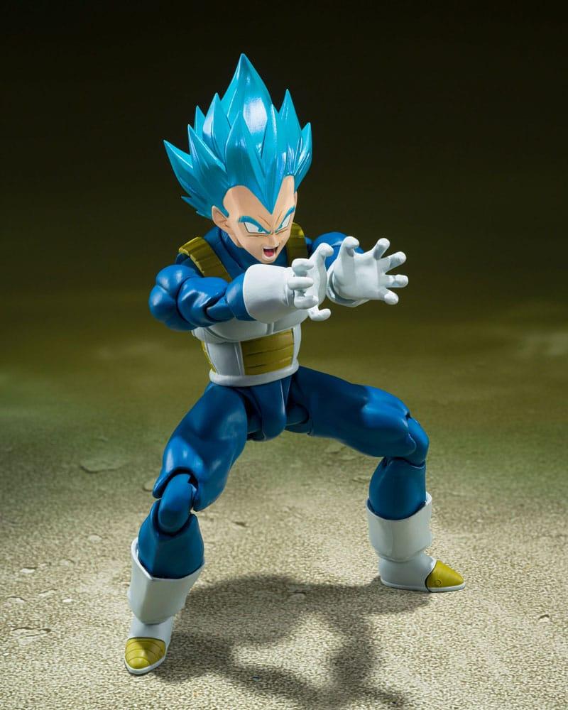 DRAGON BALL SUPER - SSGSS Vegeta - Figurine S.H. Figuarts 14cm : ShopForGeek.com: Figurita ...