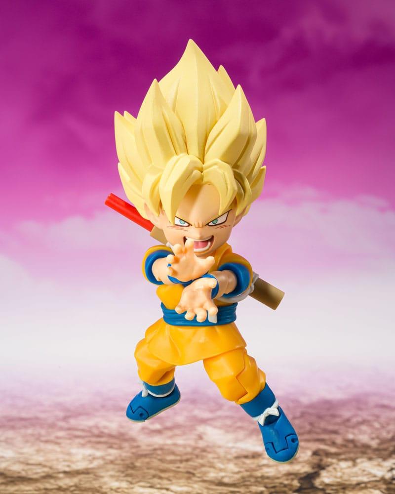 DRAGON BALL DAIMA - Super Saiyan Mini Son Goku -Fig. S.H. Figuarts 7cm ...