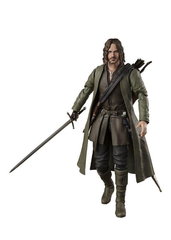 LORD OF THE RINGS - Aragorn - Figure S.H. Figuarts 16cm : ShopForGeek.com: Figurita Bandai ...