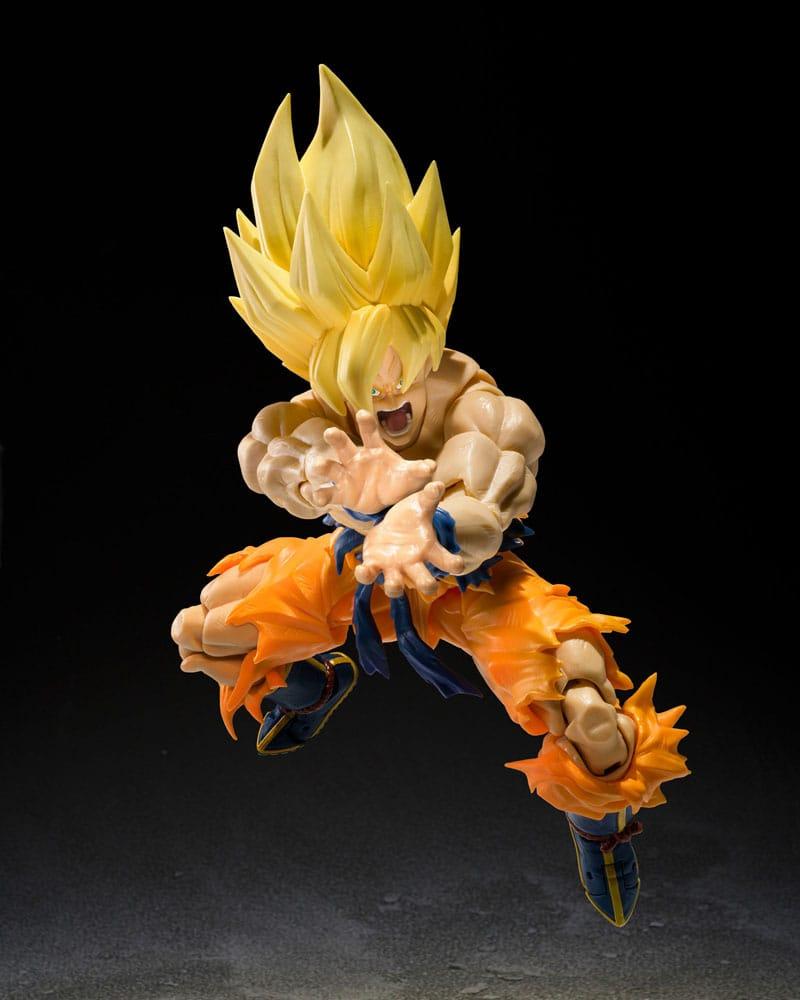 DRAGON BALL Z - Son Goku Super Saiyan - Figure S.H. Figuarts 15cm : ShopForGeek.com: Figurita ...