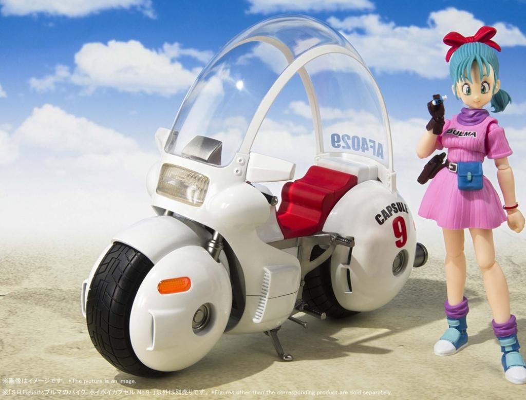 DRAGON BALL - Bulma Motorcycle - Figure SH Figuarts 17cm : ShopForGeek ...