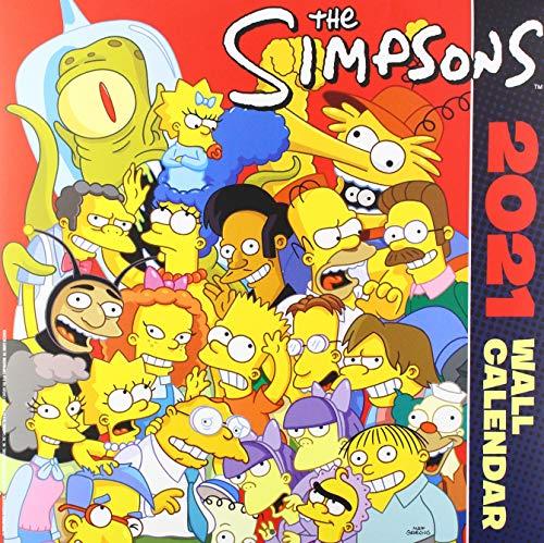 THE SIMPSONS - Calendar 2021 '30x30cm' : ShopForGeek.com: Calendar Simpsons