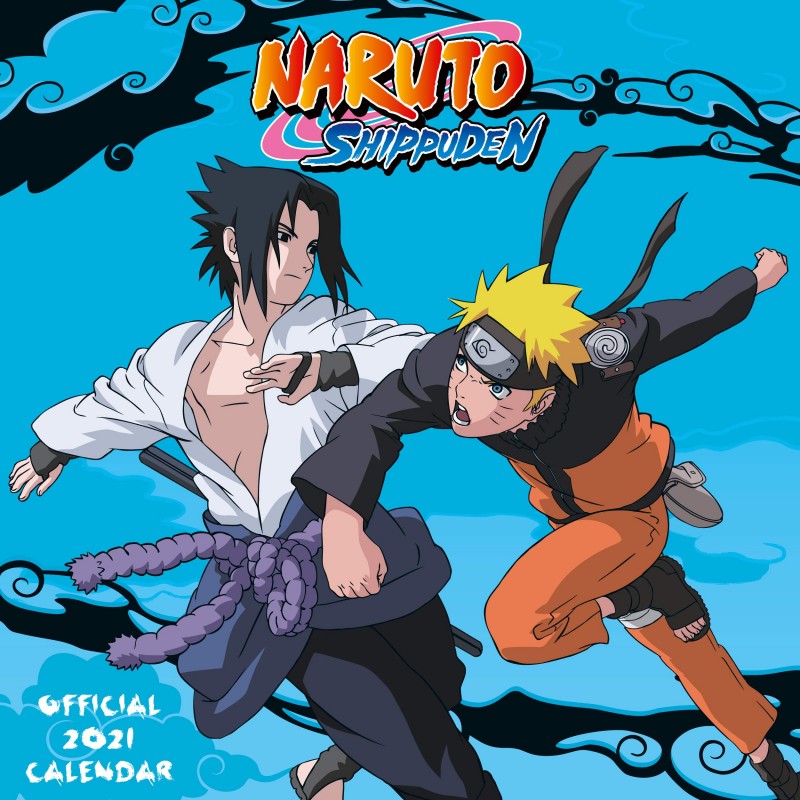 NARUTO - Calendar 2021 '30x30cm' : ShopForGeek.com: Calendar Naruto