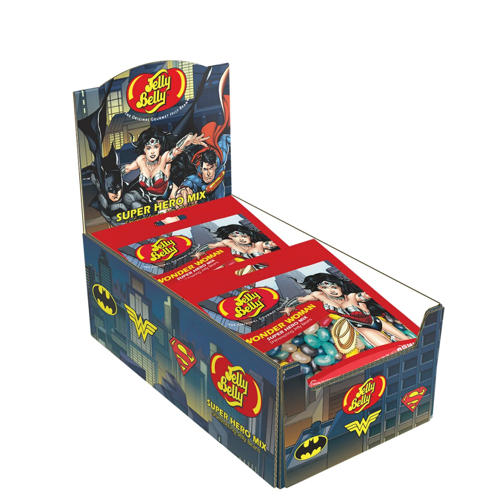 SUPERHEROS (Candy) - Jelly Belly - WONDER WOMAN 60g (Box of 12 ...