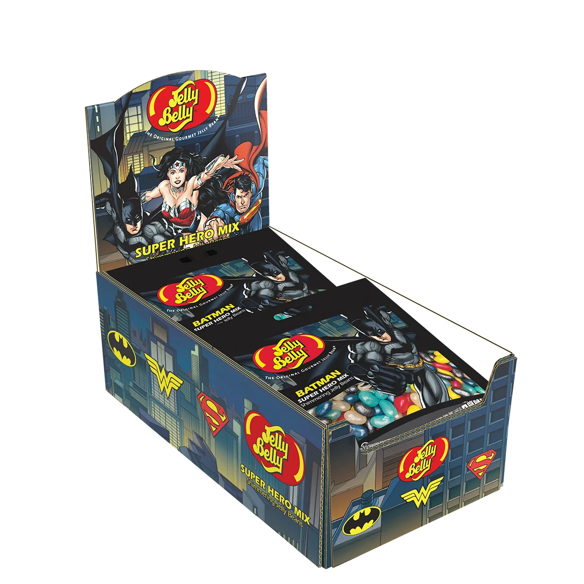 SUPERHEROS (Candy) - Jelly Belly - BATMAN 60g (Box of 12) : ShopForGeek ...