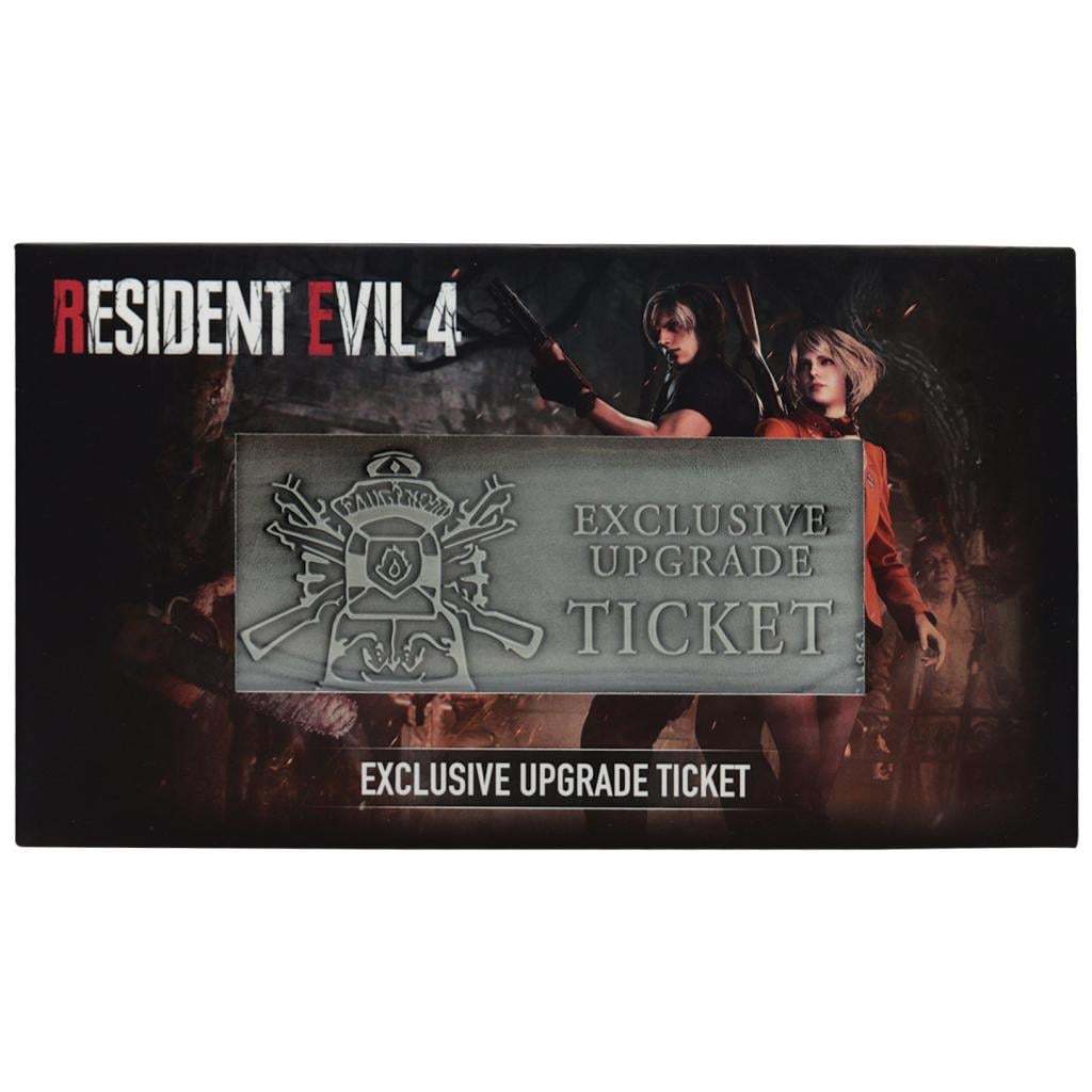 RESIDENT EVIL 4 - Exclusive Upgrade Ticket : ShopForGeek.com: Replica ...