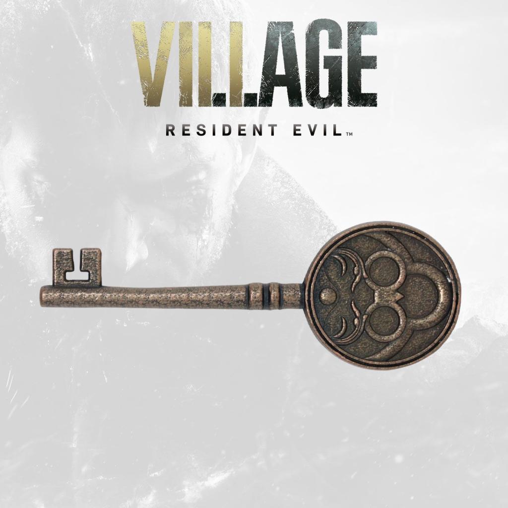 RESIDENT EVIL VIII - Replica Insignia Key - Limited Edition ...
