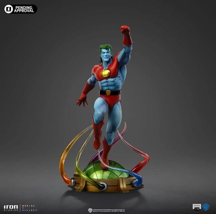 CAPTAIN PLANET - Captain Planet - Statue Art Scale 1/10 24cm ...