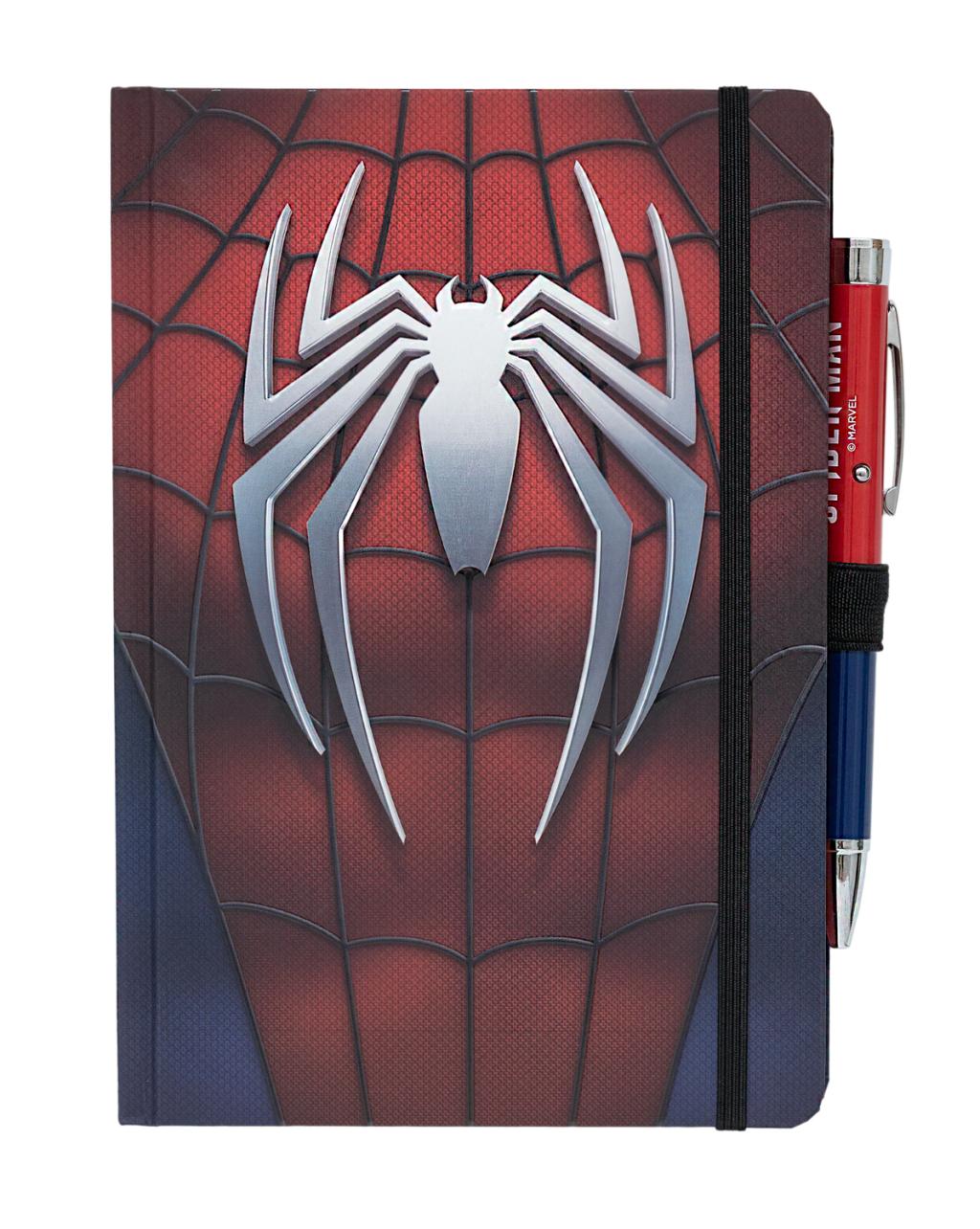 SPIDER-MAN - A5 Premium Notebook + Pen : ShopForGeek.com: Stationery ...