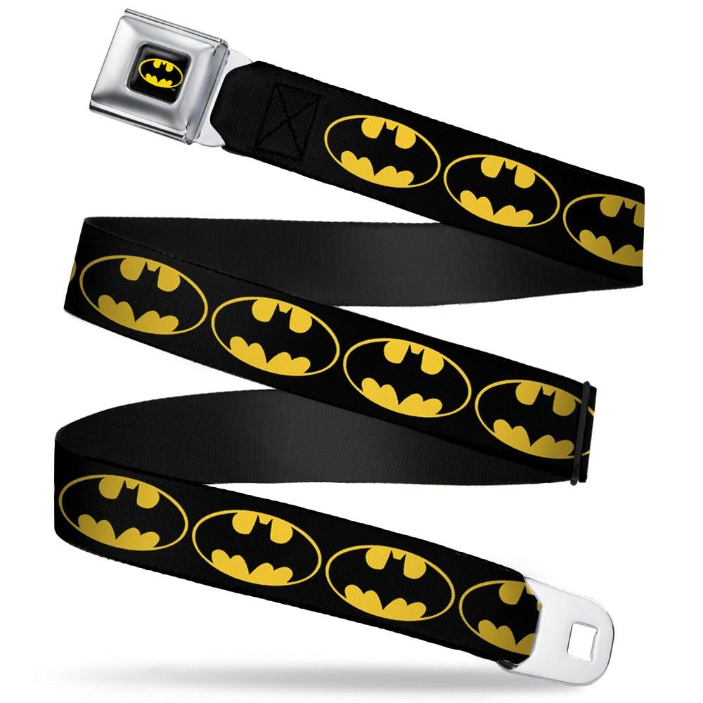 BATMAN - Belt (Regular) - 60/96 - 3,8 Cm - Black/Logo : ShopForGeek.com ...